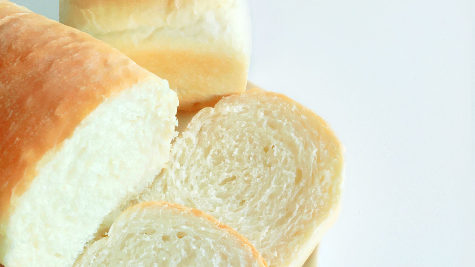 basic white bread: simple ingredients and easy steps (straight-dough ...
